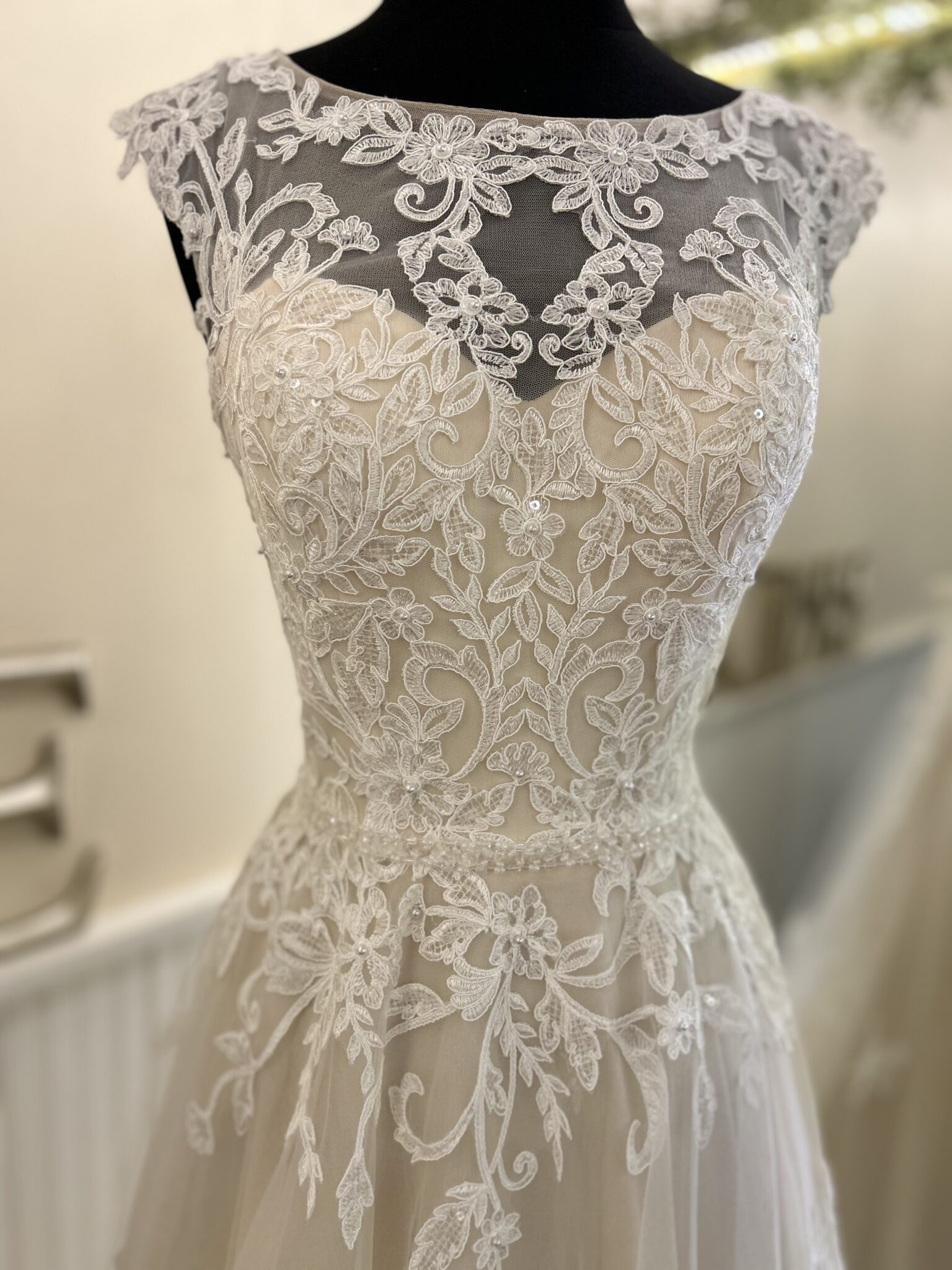 SZ 4 Lace Ballgown - Formality Bridal